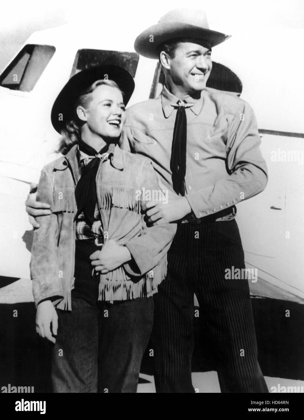 SKY KING, Kirby Grant, Gloria Winters, 1951-1954 Stock Photo - Alamy