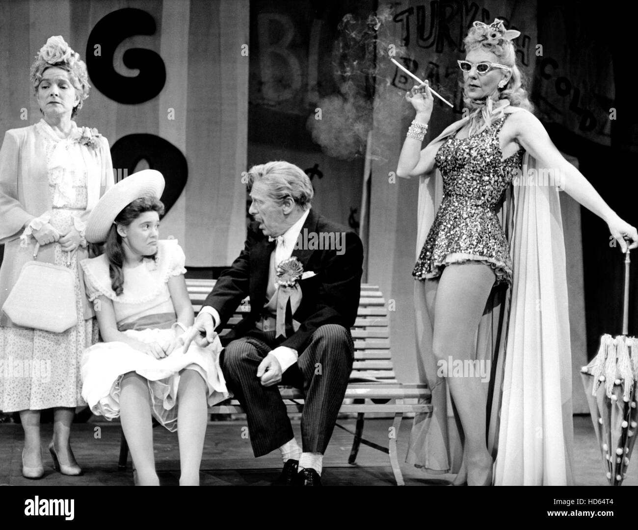 THE SKIN OF OUR TEETH, from left, Helen Hayes, Heller Halliday, George ...