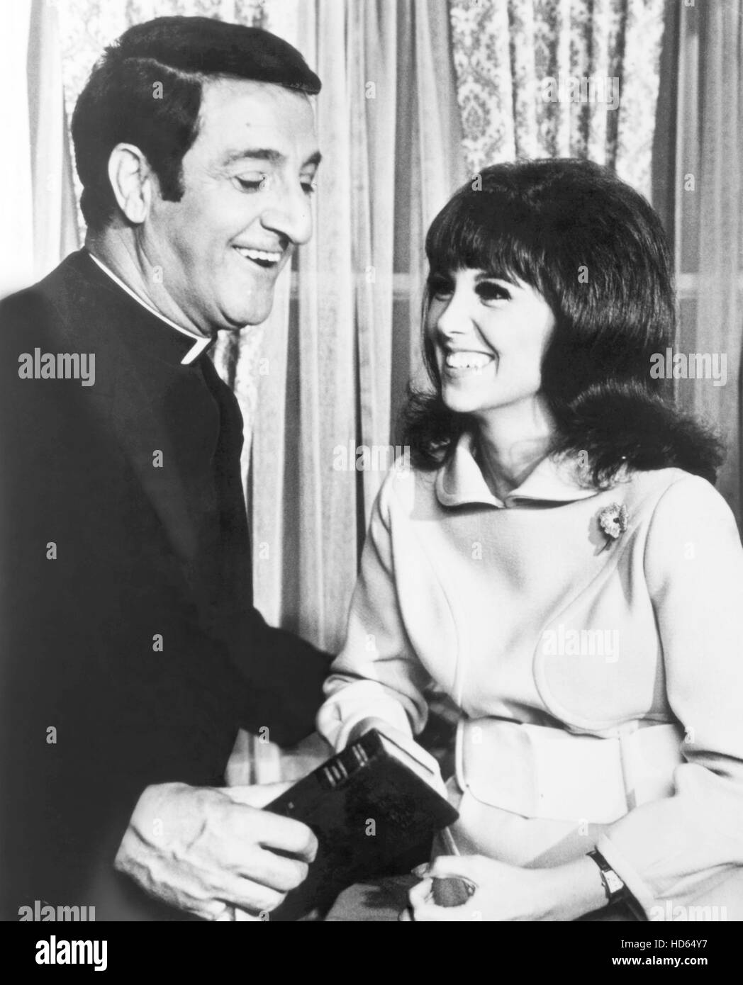 THAT GIRL, Danny Thomas, Marlo Thomas, 1966-71 Stock Photo - Alamy
