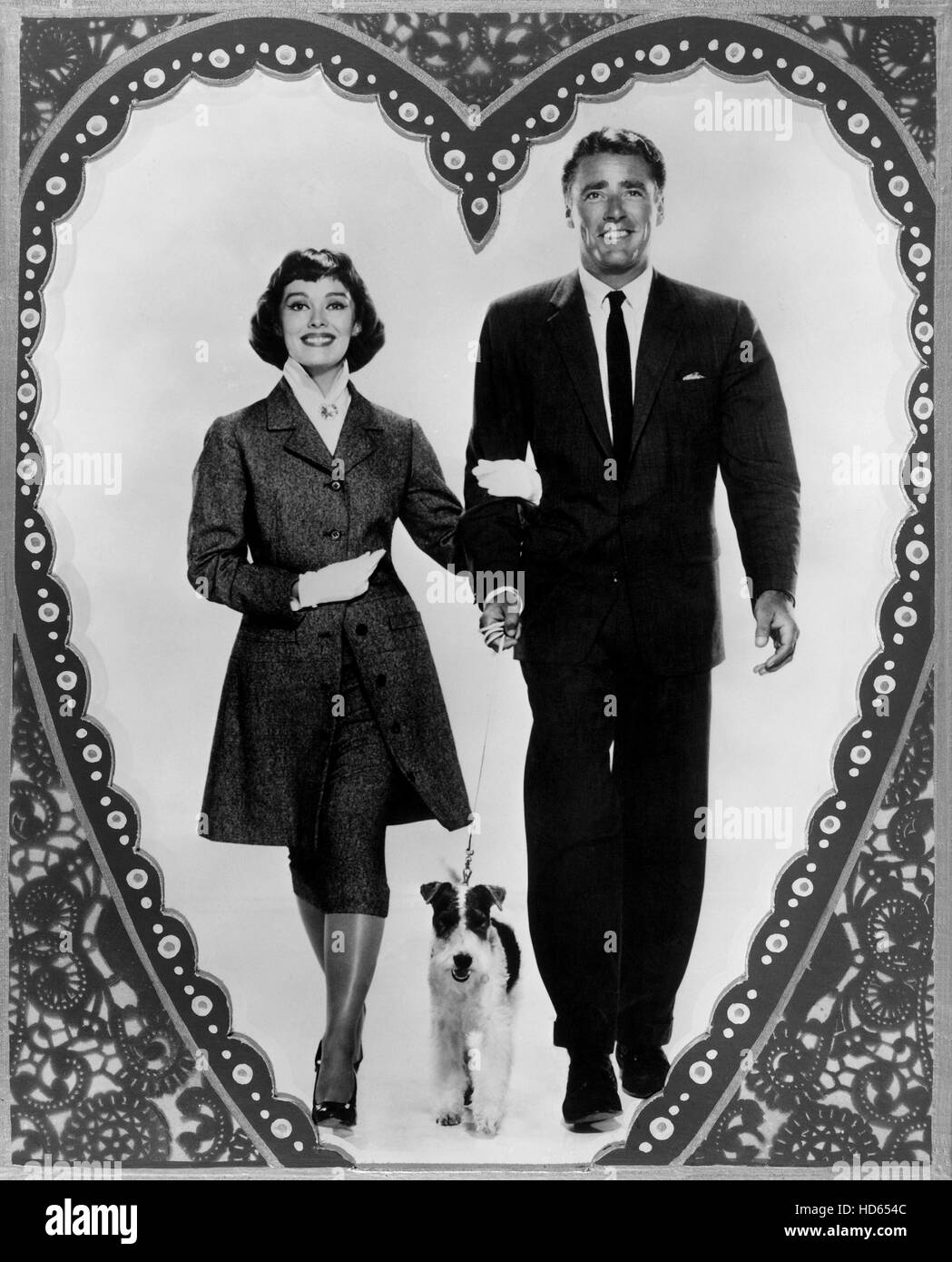 THE THIN MAN, Phyllis Kirk, Asta, Peter Lawford, 1957-59 Stock Photo ...