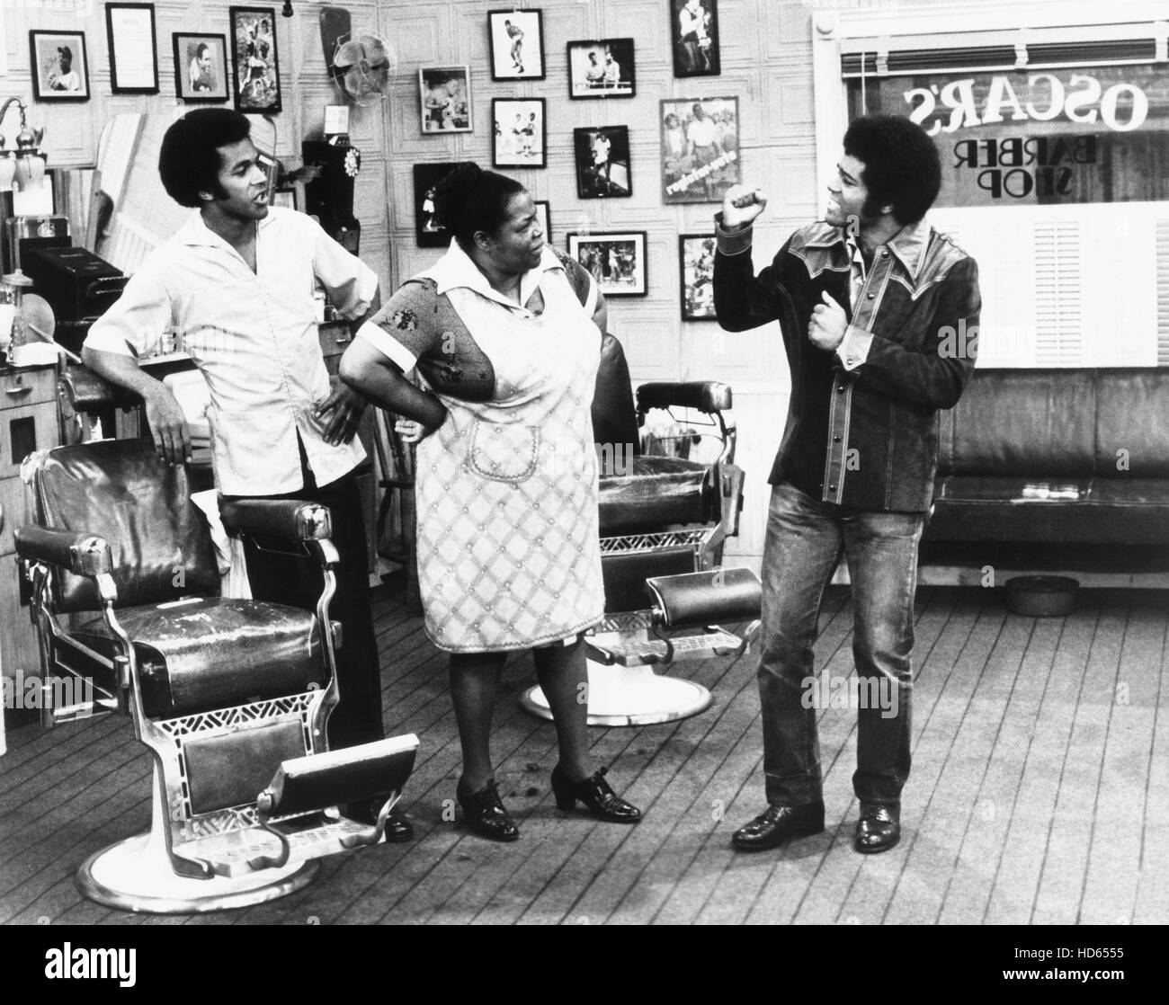 THAT'S MY MAMA, from left, Clifton Davis, Theresa Merritt, Ted Lange ...