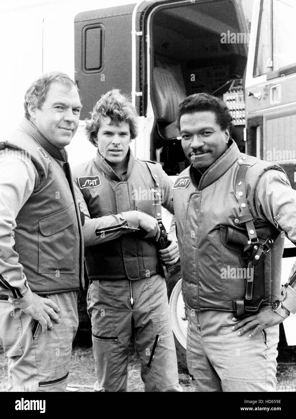 TIME BOMB, from left, Merlin Olsen, Joseph Bottoms, Billy Dee Williams ...