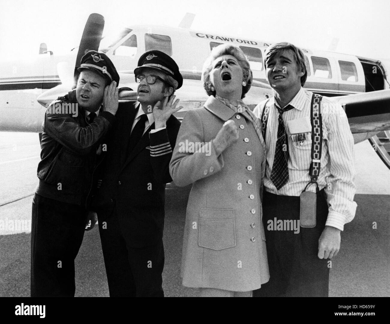 THE TIM CONWAY SHOW, from left: Tim Conway, Joe Flynn, Anne Seymour ...