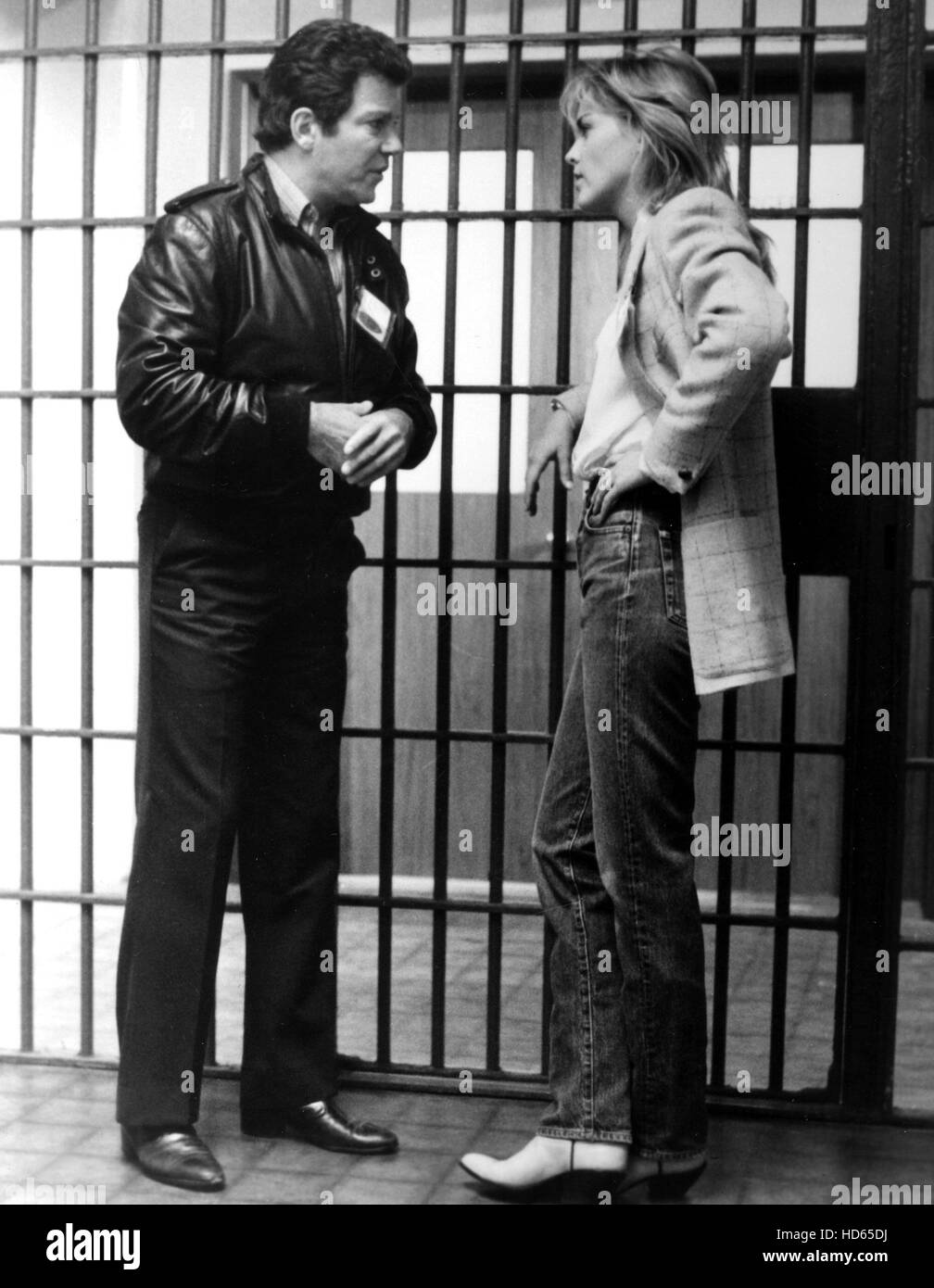 T.J. HOOKER, William Shatner, Sharon Stone, 1982-86, episode 'Hollywood ...