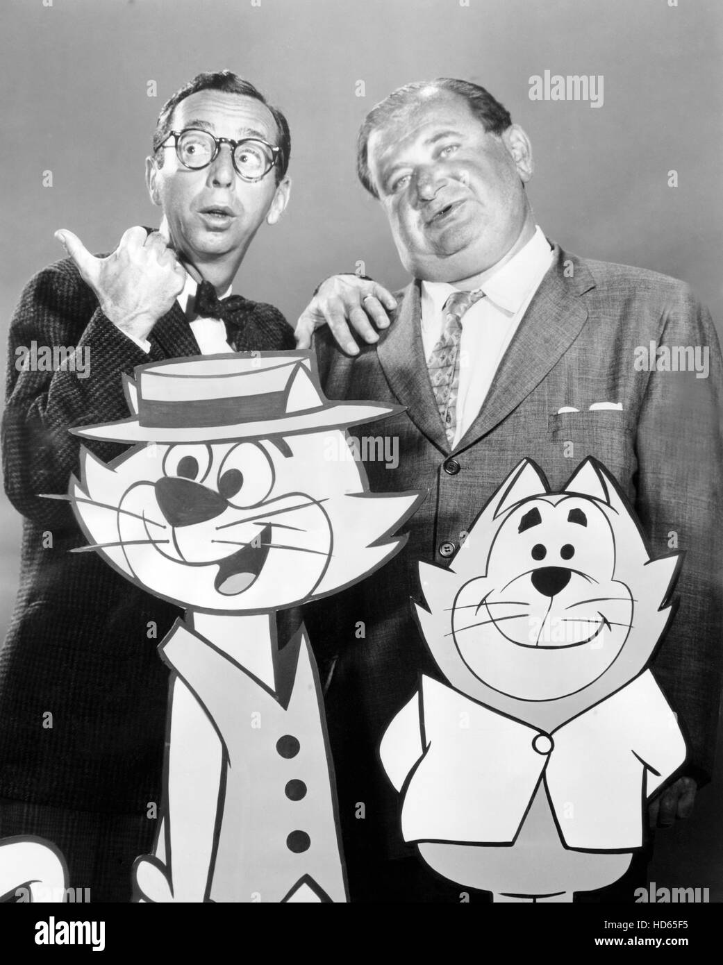 TOP CAT, Arnold Stang (voice of Top Cat front left), Maurice Gosfield ...