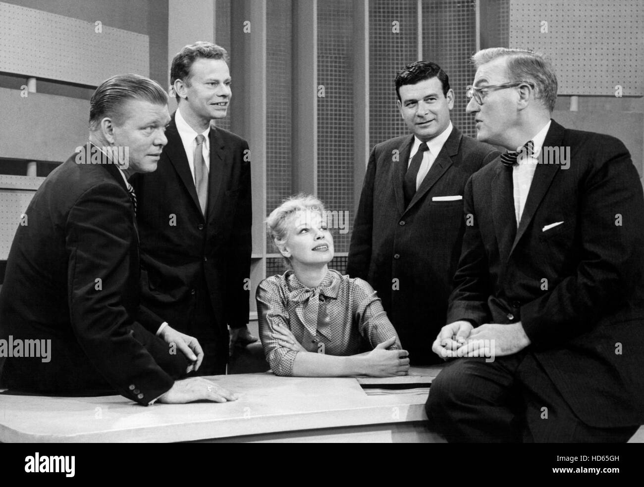 THE TODAY SHOW, Jack Lescoulie, Charles Van Doren, Betsy Palmer, Frank ...