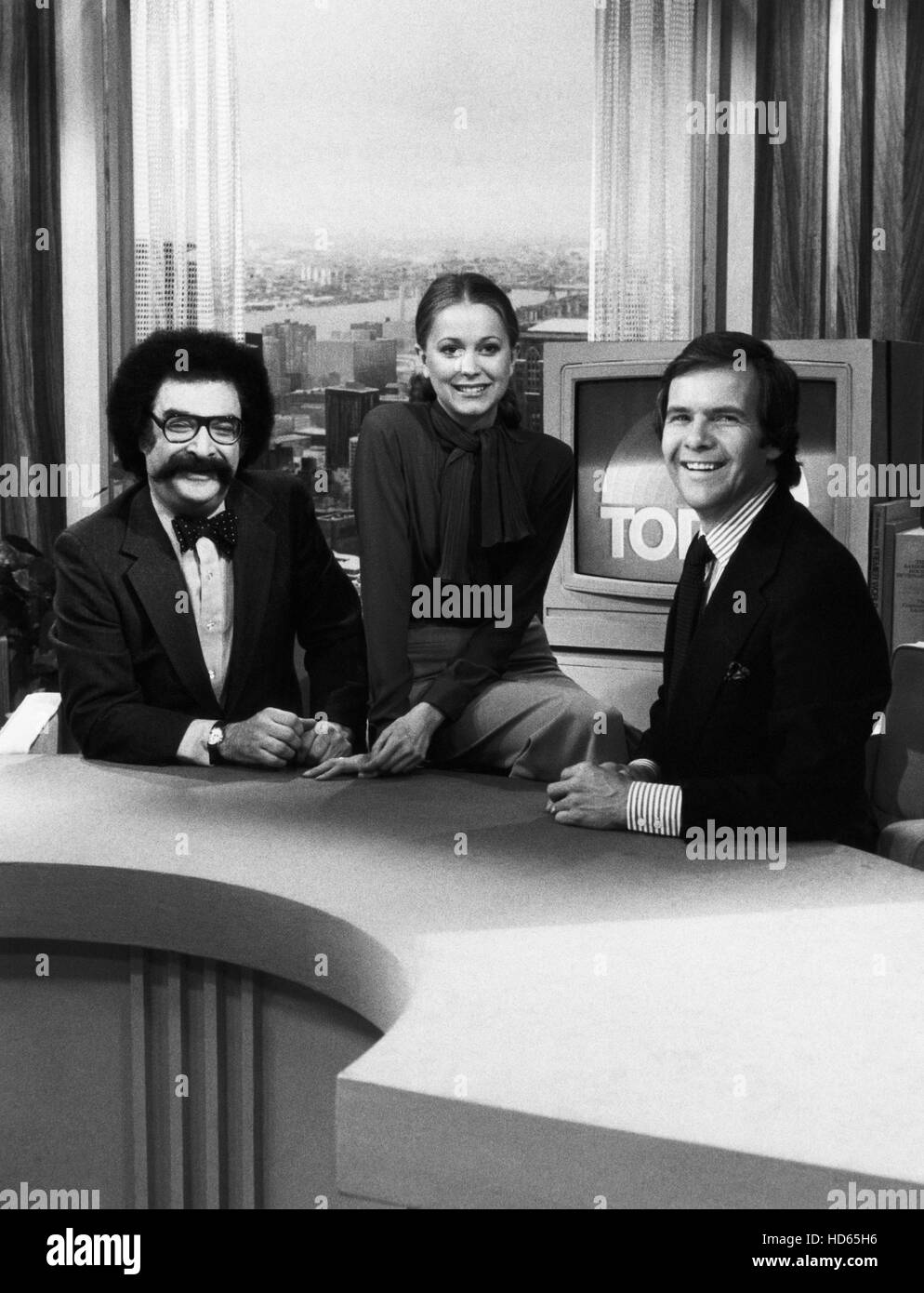 THE TODAY SHOW, Gene Shalit, Jane Pauley, Tom Brokaw, ca. 1980s 1952 ...