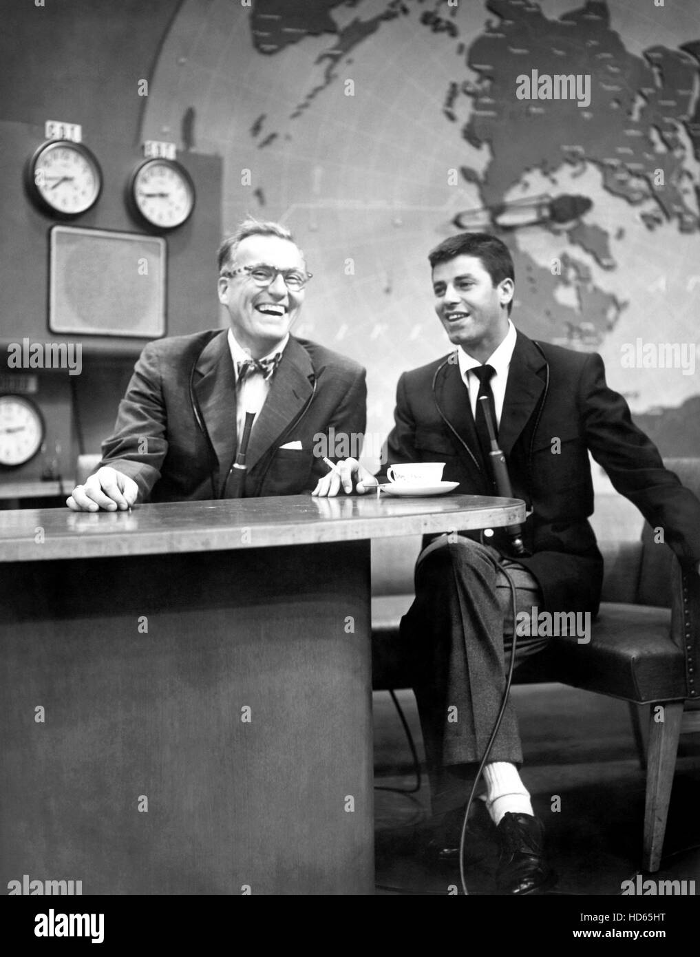 THE TODAY SHOW, from left: Dave Garroway, Jerry Lewis, (1950s), 1952 ...
