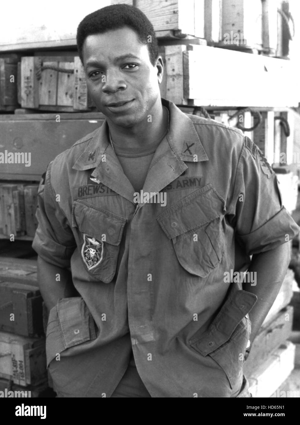 TOUR OF DUTY, Carl Weathers, (Season 3), 1987-90 Stock Photo - Alamy