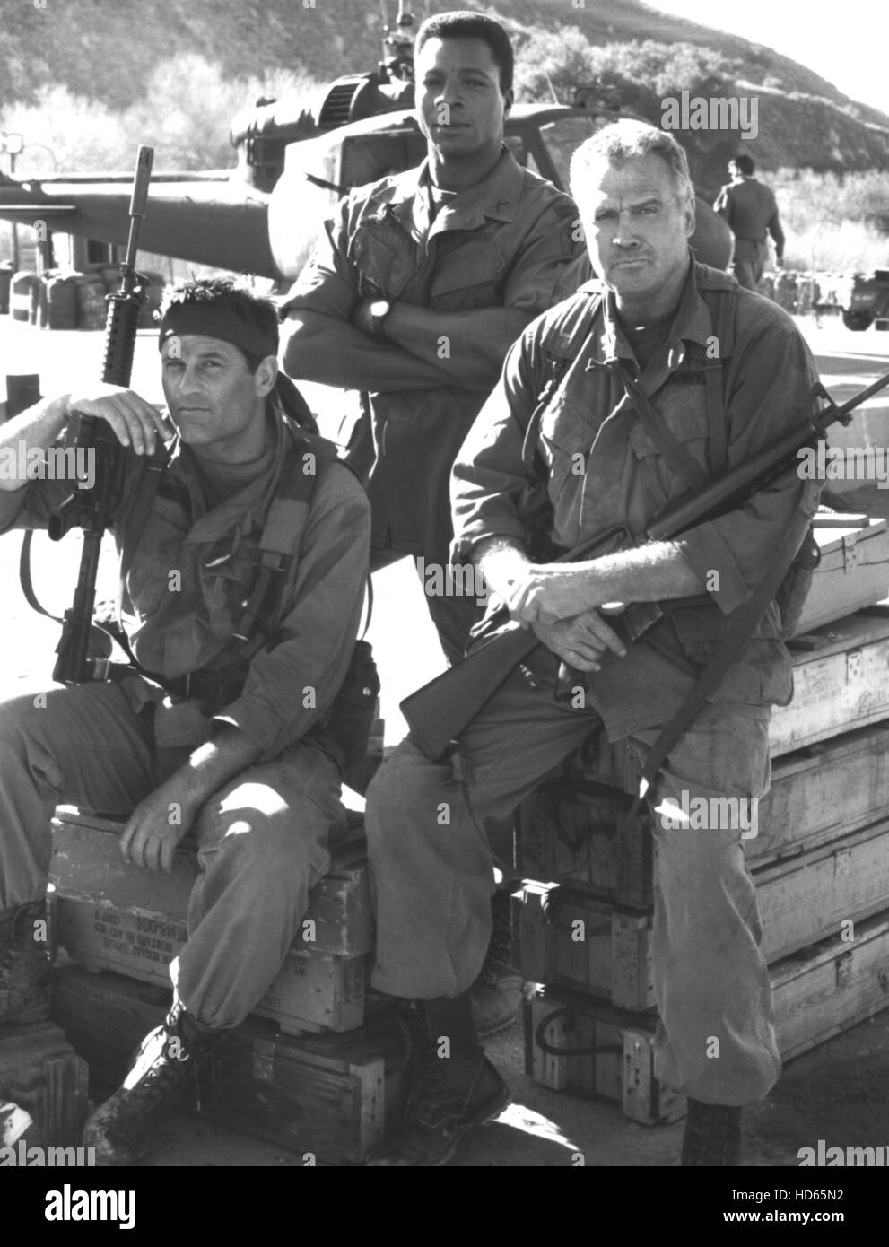 TOUR OF DUTY, Terence Knox, Carl Weathers, Lee Majors, (Season 3), 1987 ...