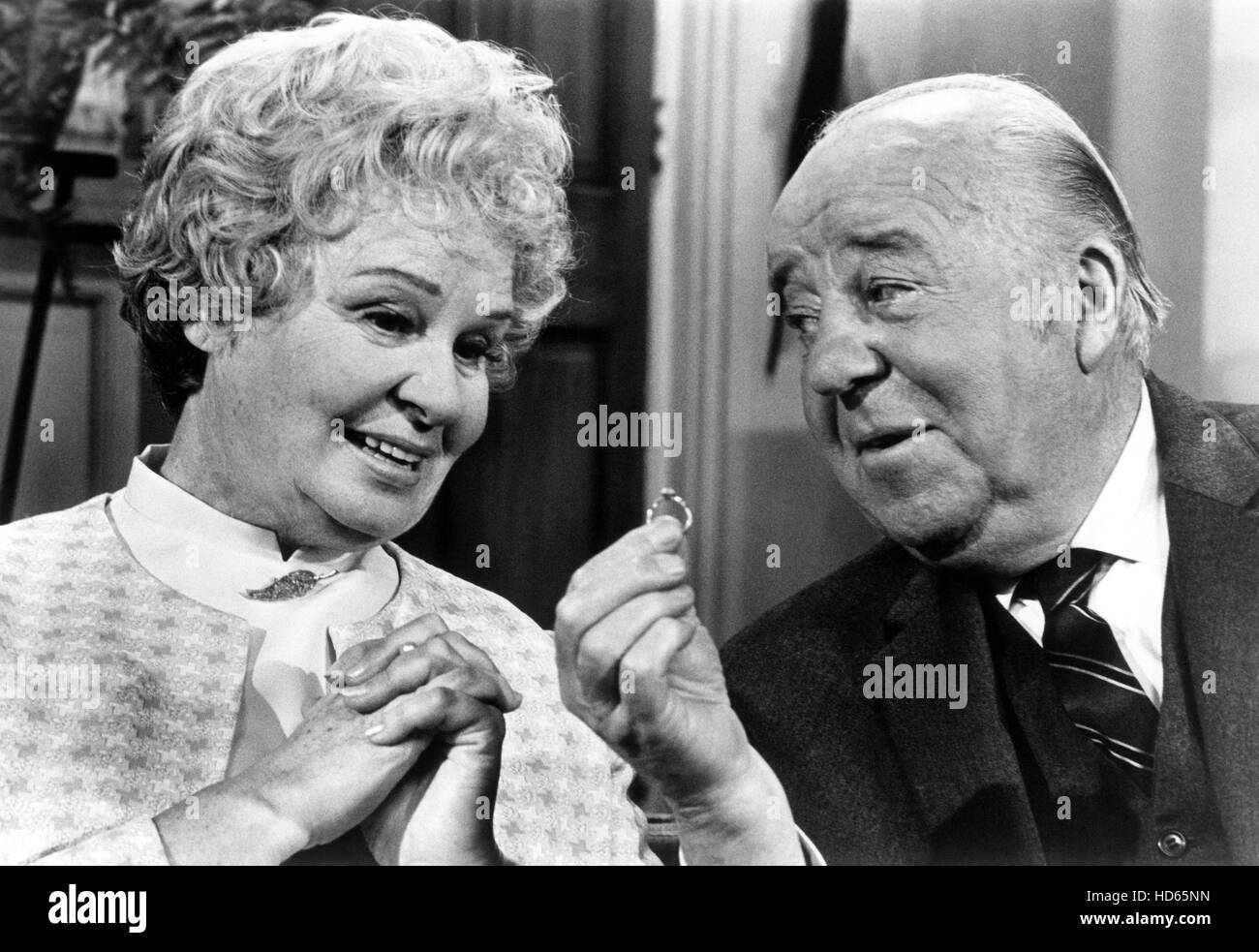 A TOUCH OF GRACE, from left: Shirley Booth, J. Pat O'Malley in 'The Engagement' (Season 1 ...