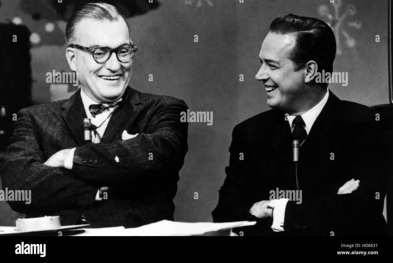 THE TODAY SHOW, Dave Garroway, Hugh Downs (ca. 1950s), 1952-present, (c ...