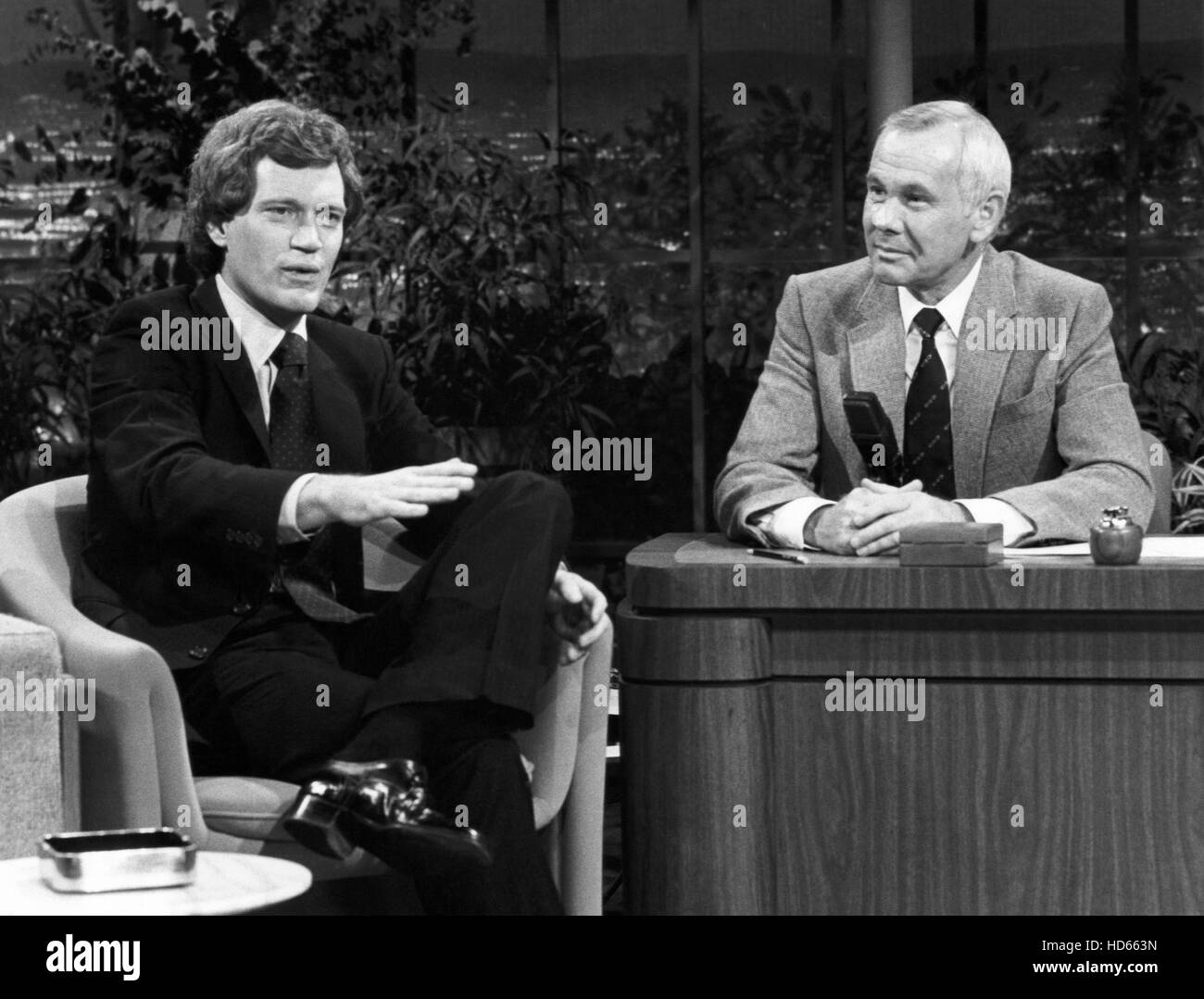 THE TONIGHT SHOW STARRING JOHNNY CARSON, David Letterman, Johnny Carson ...
