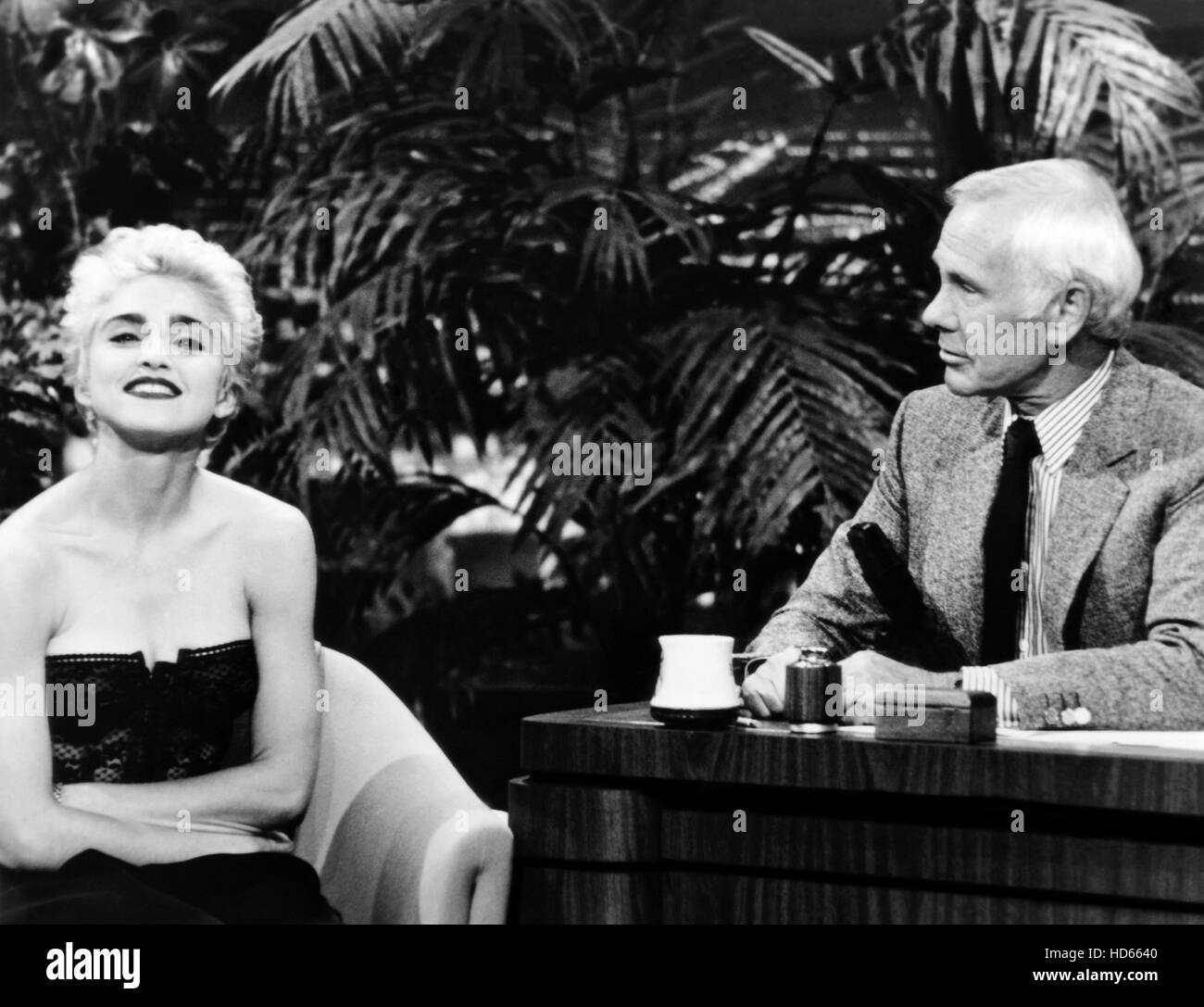 THE TONIGHT SHOW STARRING JOHNNY CARSON, Madonna, Johnny Carson, (June ...