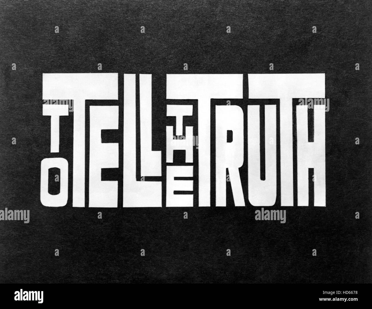 TO TELL THE TRUTH, 1969-78 Stock Photo - Alamy