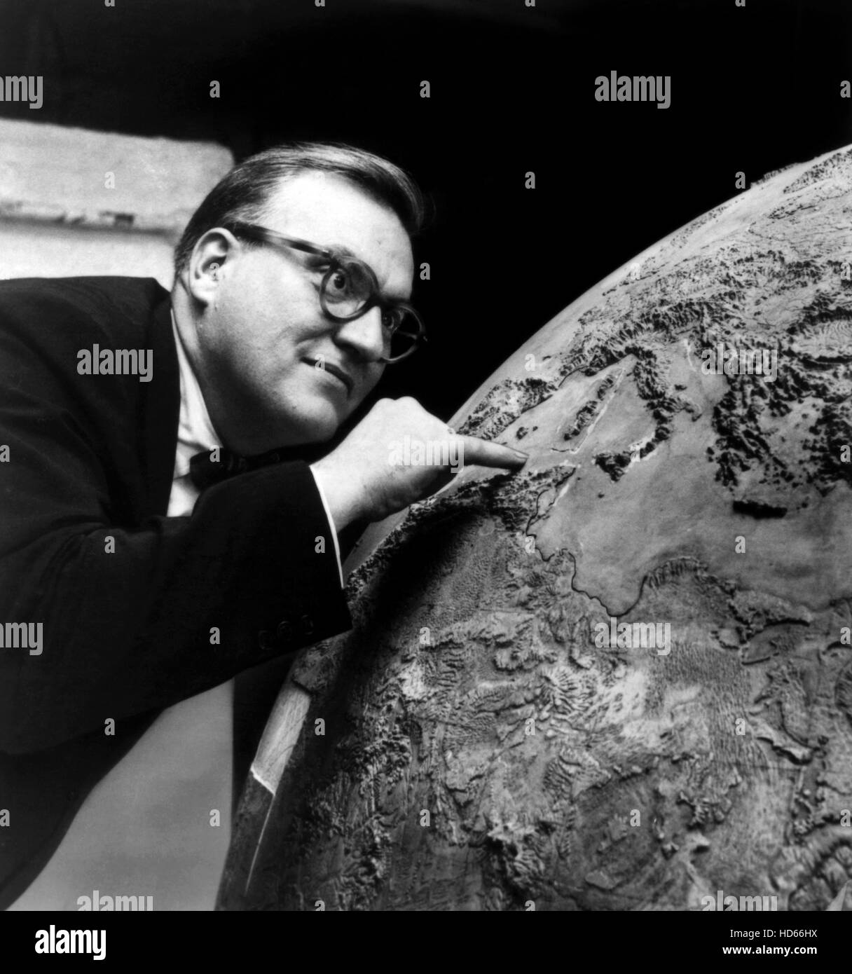 WIDE WIDE WORLD, Dave Garroway, 1955-58 Stock Photo - Alamy