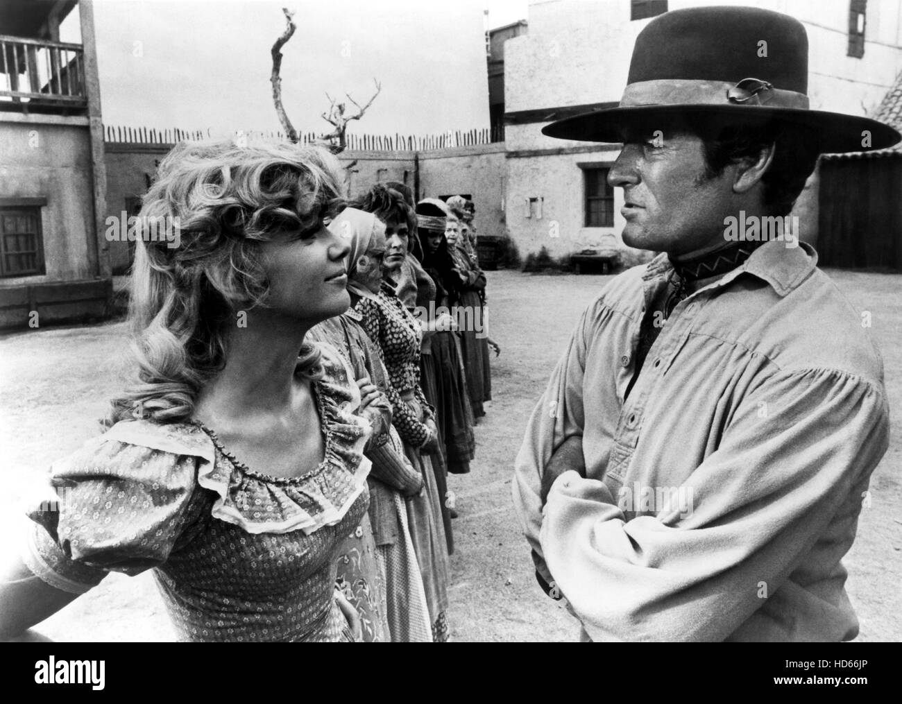 WILD WOMEN, from left: Anne Francis, Hugh O'Brien, 1970 Stock Photo - Alamy