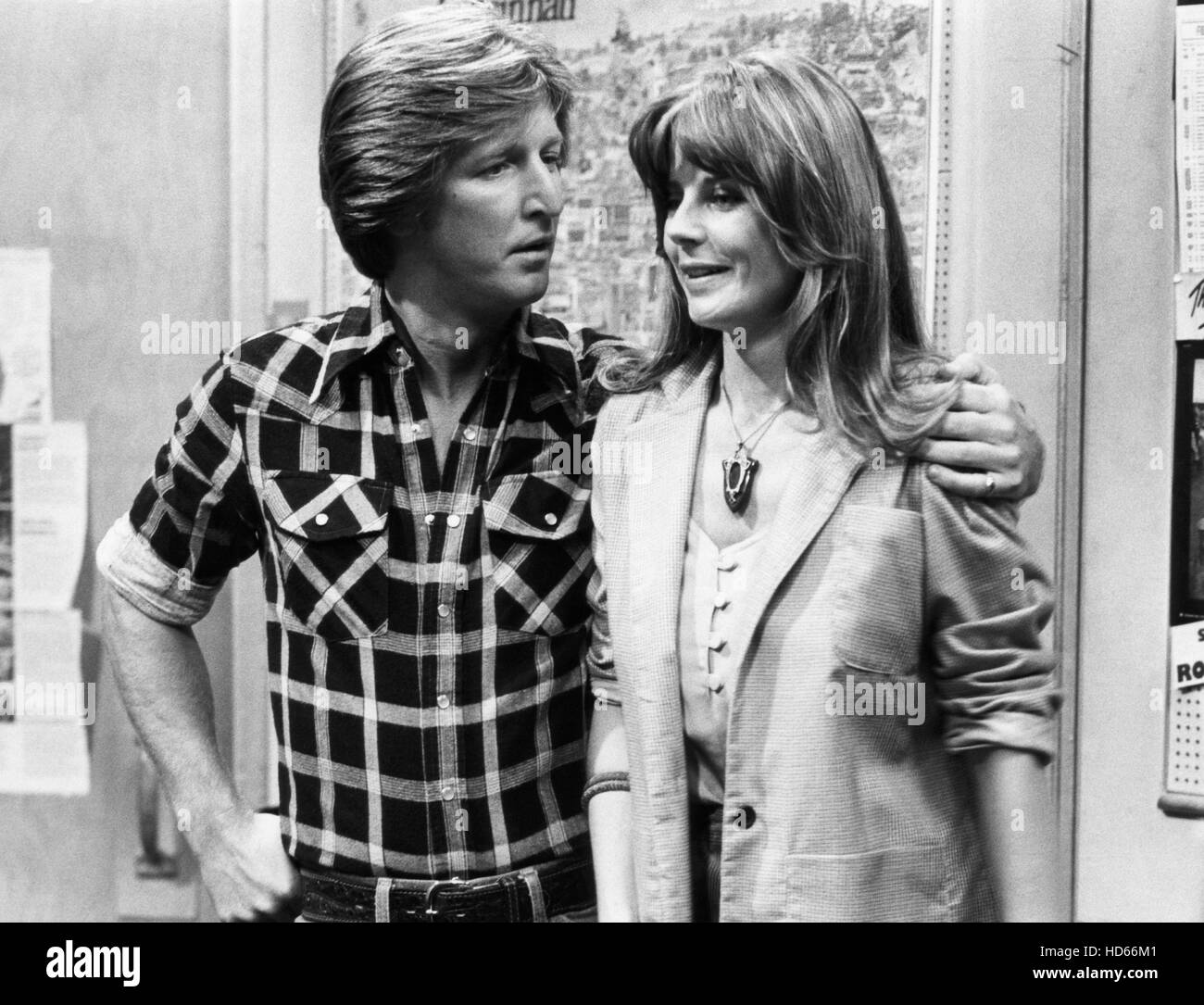 WKRP IN CINCINNATI, Gary Sandy, Jan Smithers, 1978-82 Stock Photo - Alamy