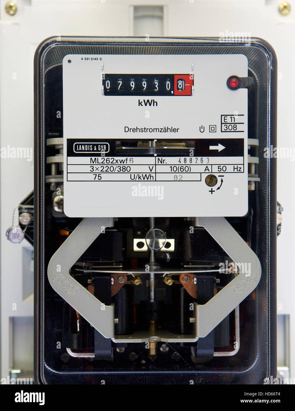 Electricity electric meter meter hi-res stock photography and images - Alamy