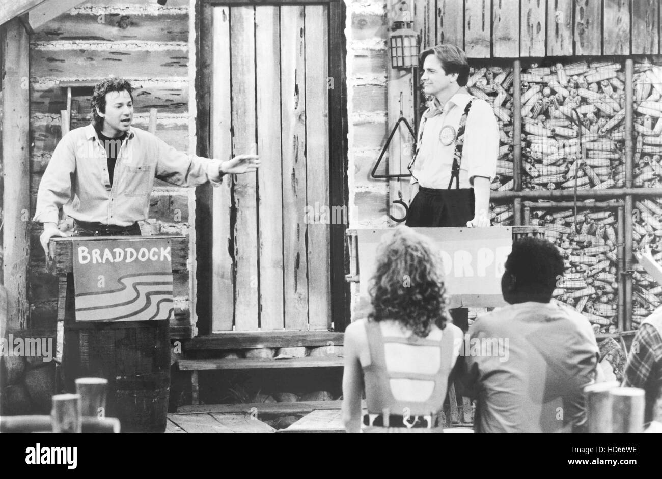 WOOPS!, Evan Handler, Lane Davies, 1992. photo: Danny Feld ...