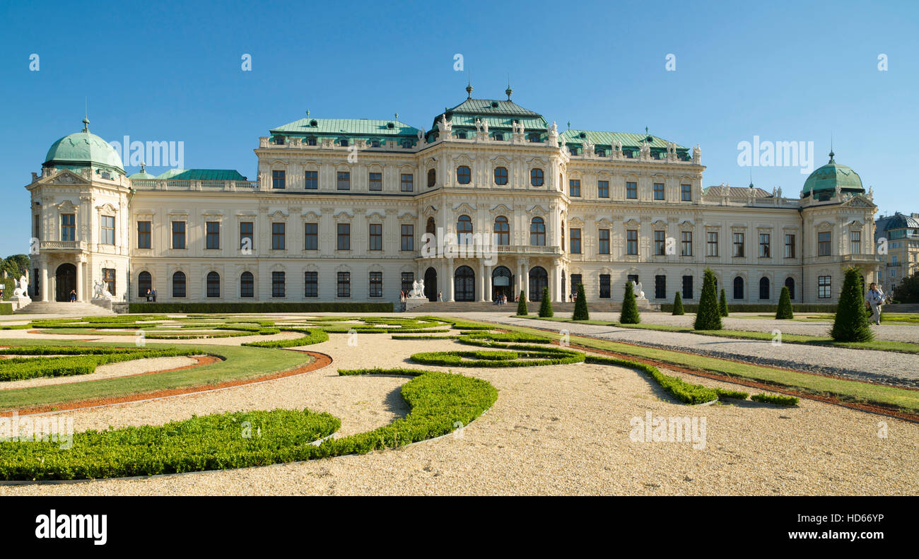 Belvedere castle vienna hi-res stock photography and images - Alamy