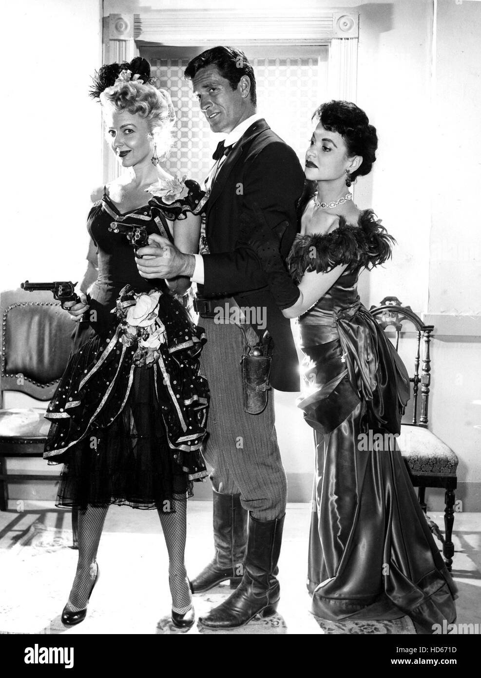 LIFE AND LEGEND OF WYATT EARP, Sherry Steiger, Hugh O'Brian, Felice ...