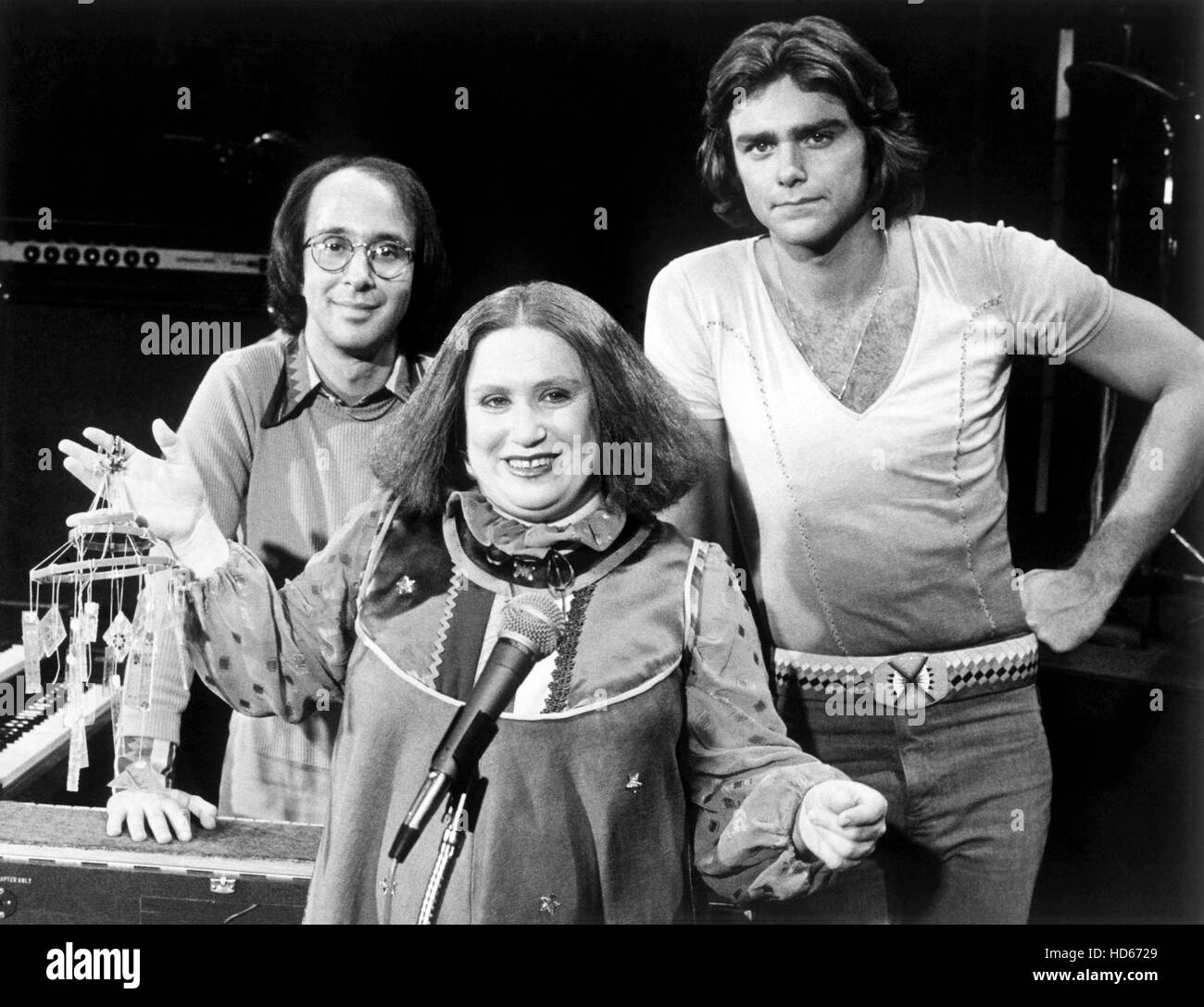 A YEAR AT THE TOP, from left: Paul Shaffer, Judith Cohen, Greg Evigan ...