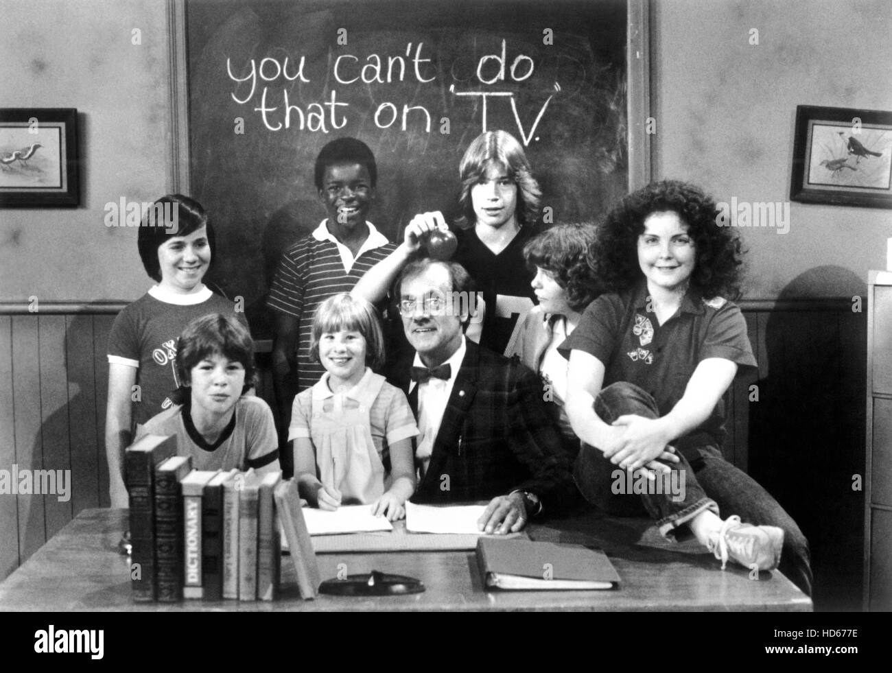 YOU CAN'T DO THAT ON TELEVISION, rear l-r: Martin Kerr, Kevin ...