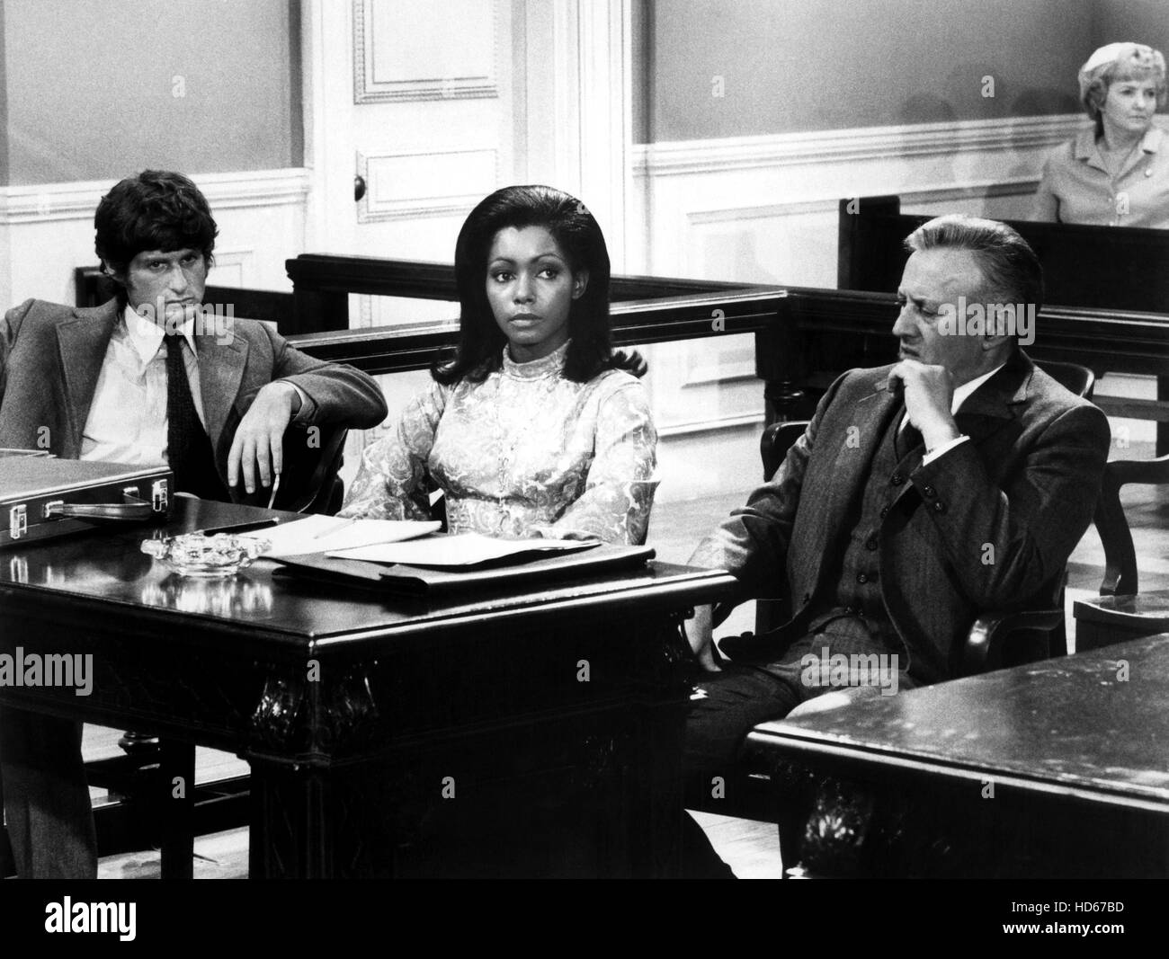 THE YOUNG LAWYERS, from left: Zalman King, Judy Pace, Lee J. Cobb in ...