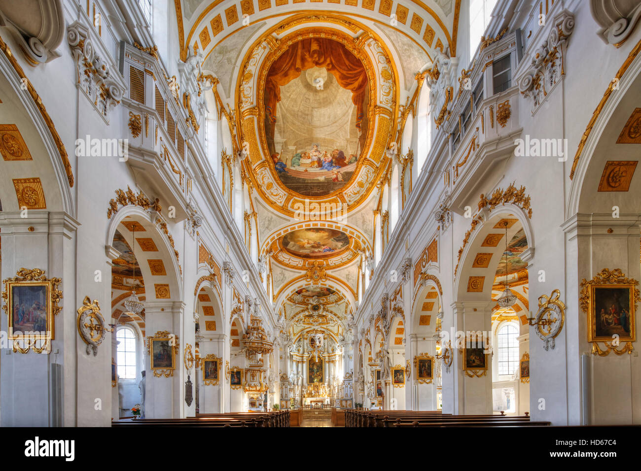 Abbey Church of Saint Peter and Paul, Elchingen Monastery ...