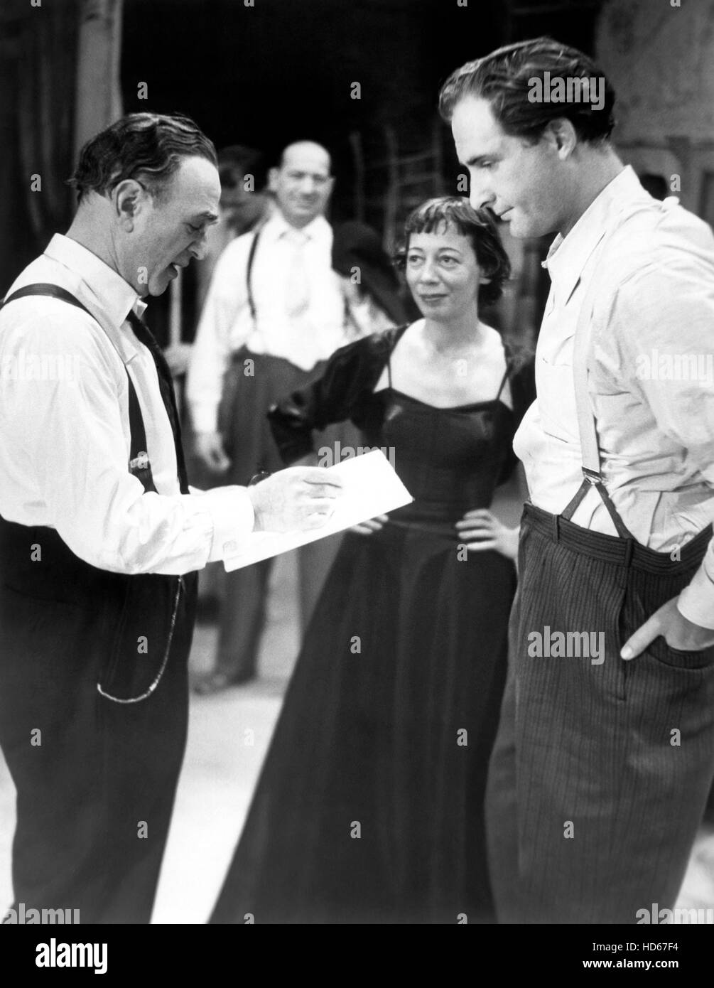 YOUR SHOW OF SHOWS, from left: producer Max Liebman, Imogene Coca, Sid ...