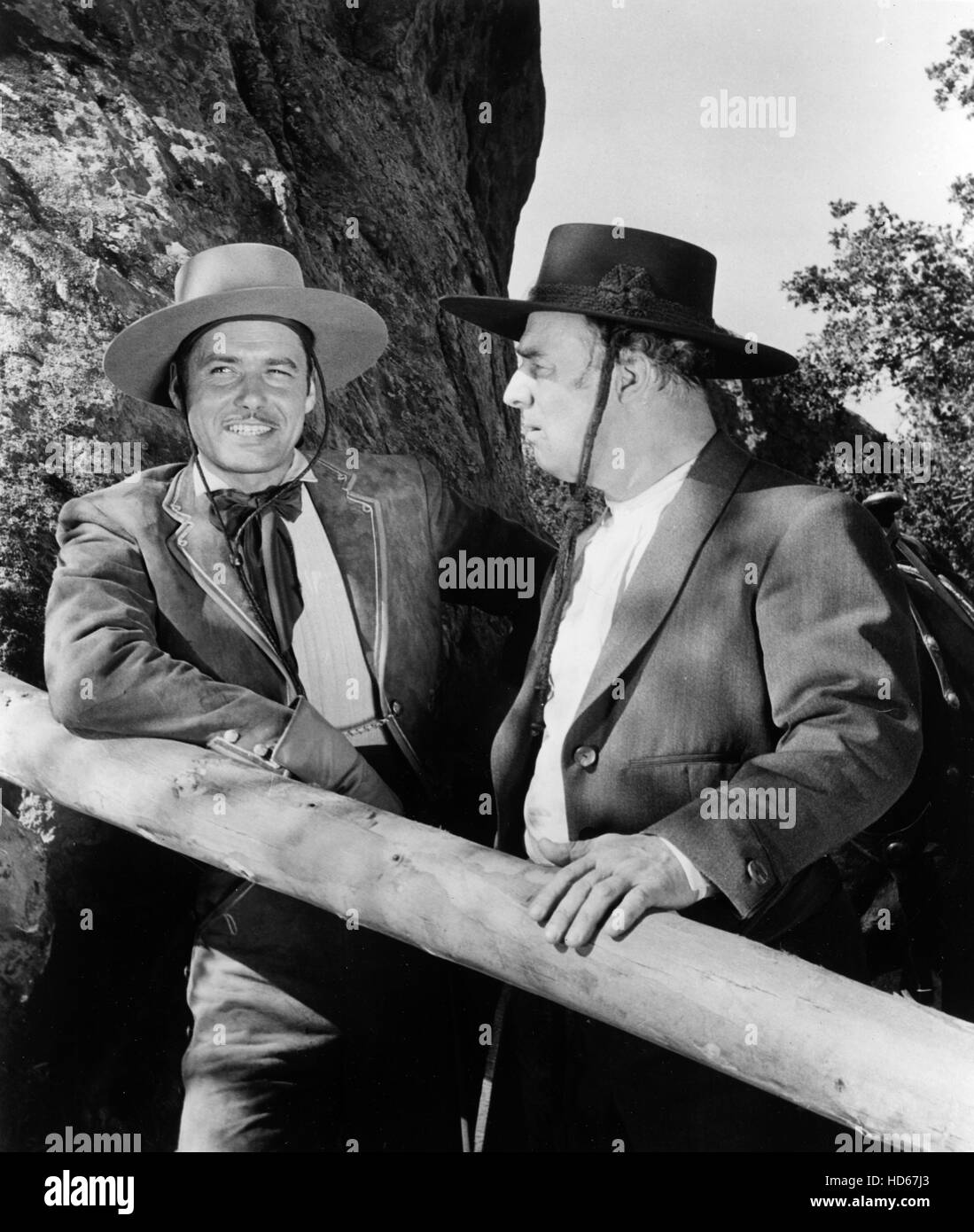 ZORRO, Guy Williams, Gene Sheldon, 1957-1959 Stock Photo - Alamy