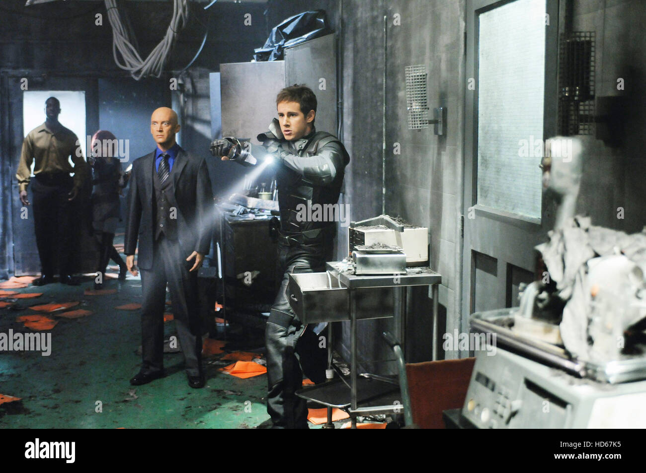 AARON STONE, (from left): J.P. Manoux, Kelly Blatz, 'Damage Control ...