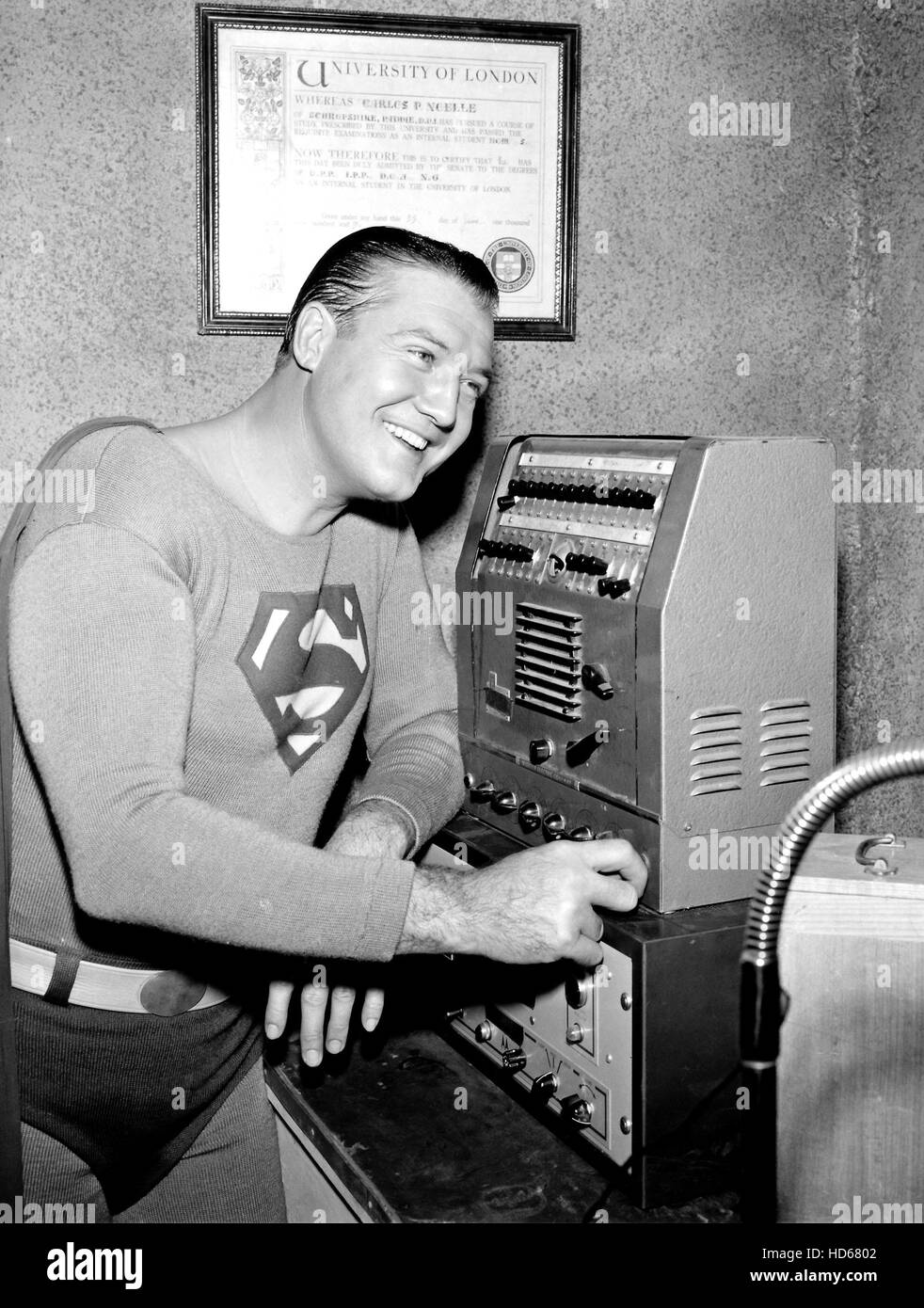 George reeves superman hi-res stock photography and images - Alamy