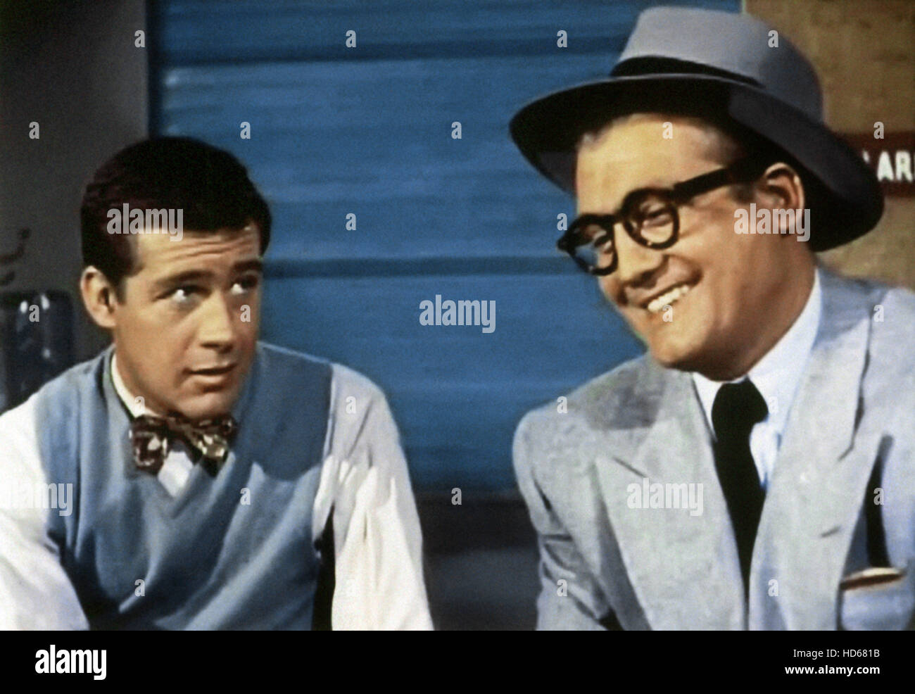 THE ADVENTURES OF SUPERMAN, (from left): Jack Larson, George Reeves ...