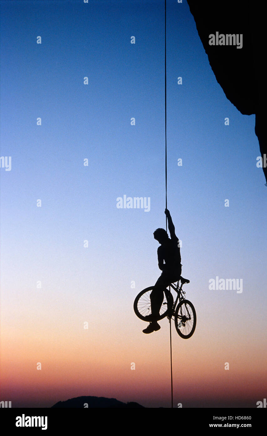 Man abseiling hi-res stock photography and images - Alamy