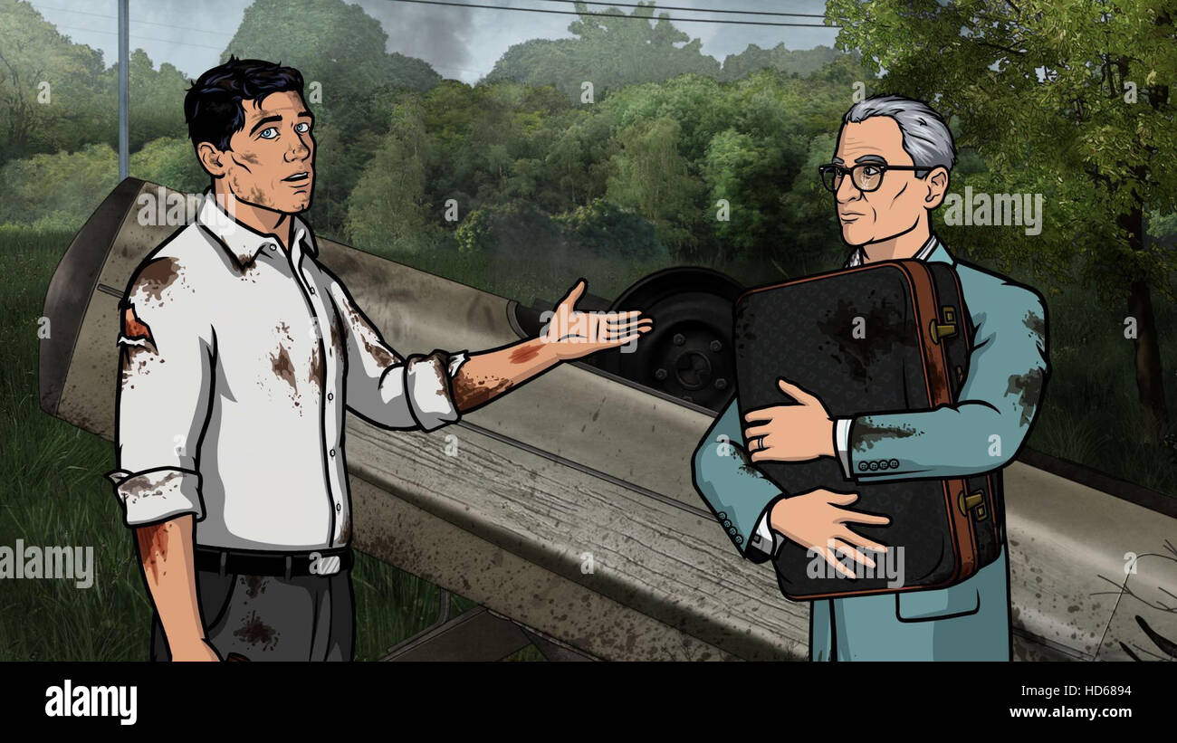 ARCHER, l-r: Sterling Archer (voice: H. Jon Benjamin), Ron Cadillac ...