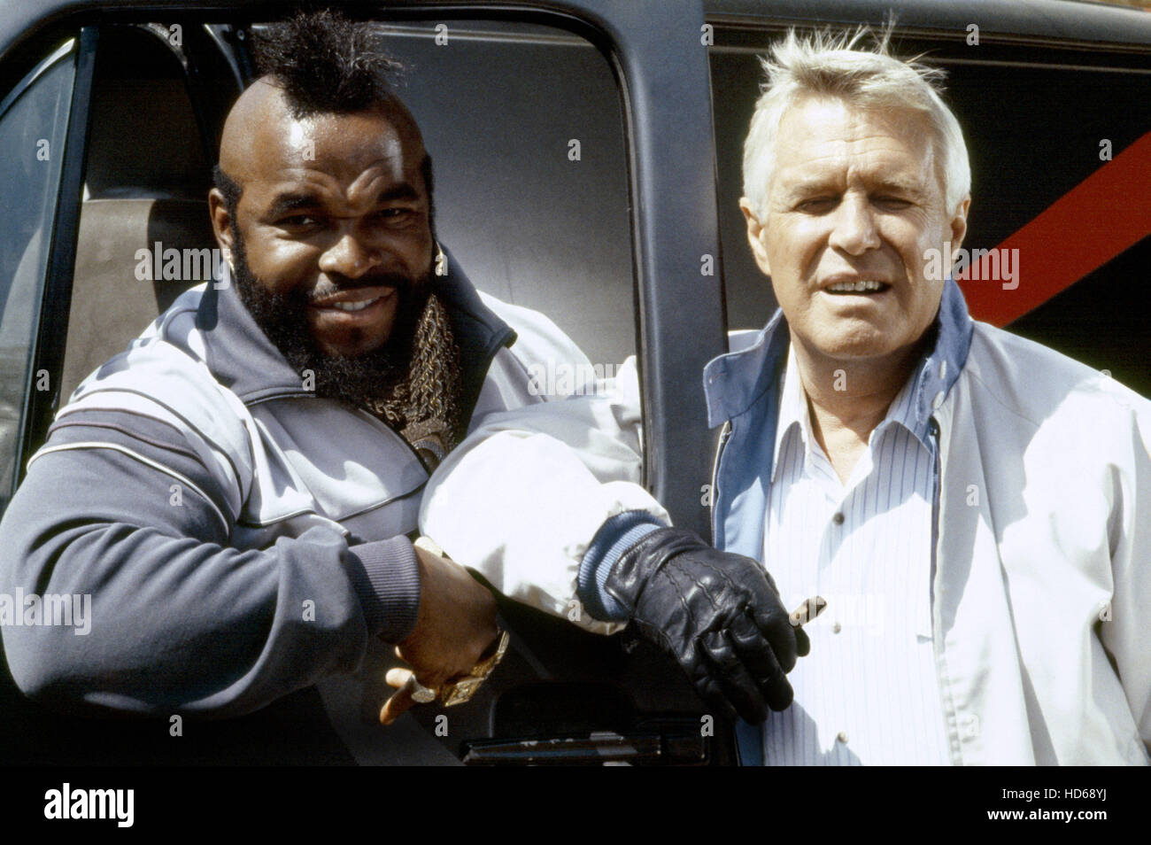 THE A-TEAM, Mr. T, George Peppard, 1983-1987, © NBC / Courtesy: Everett ...