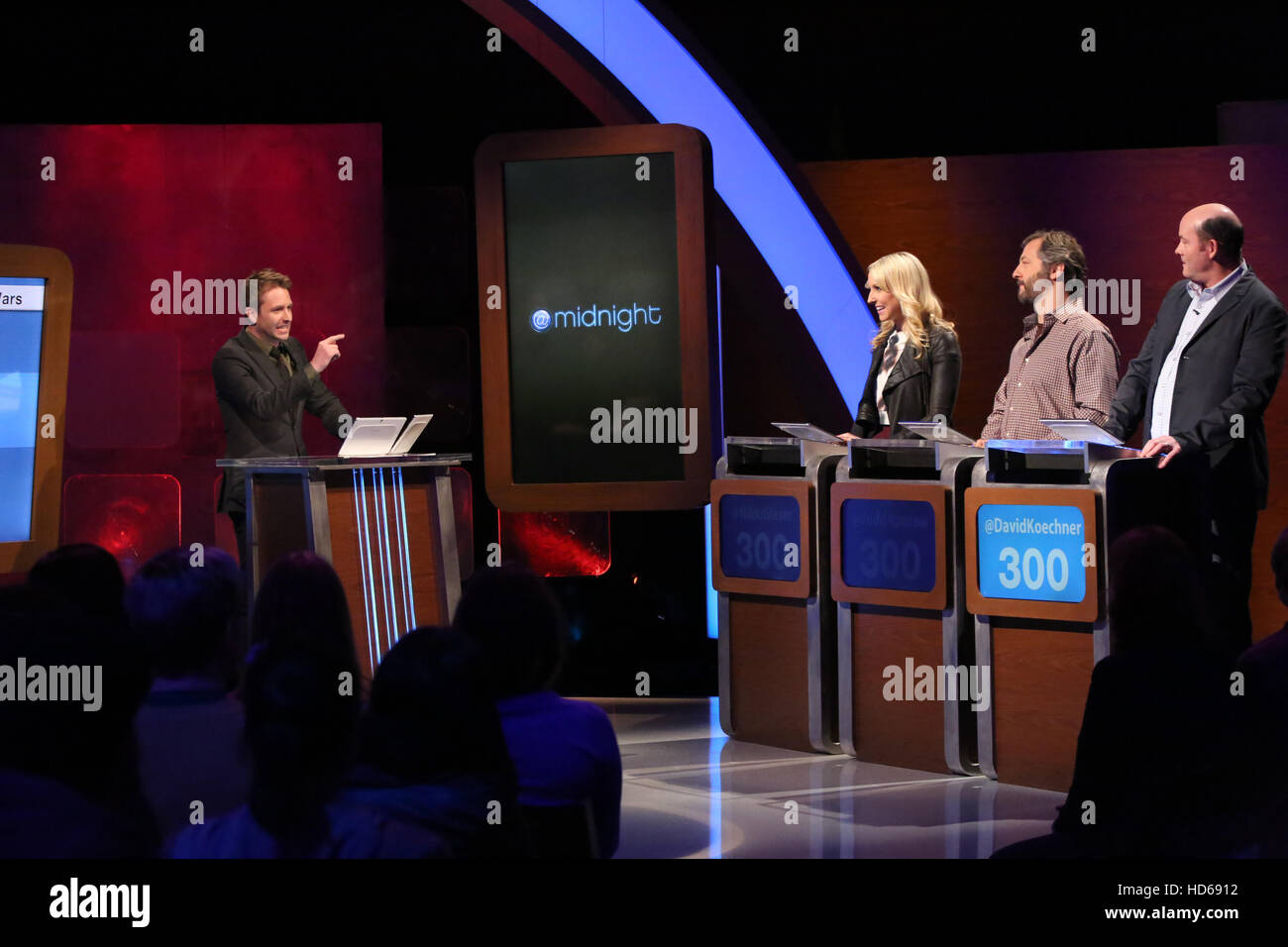 @MIDNIGHT (aka AT MIDNIGHT), from left: host Chris Hardwick, Nikki ...