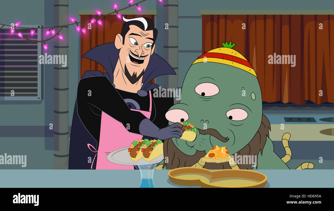 THE AWESOMES, Dr. Malocchio (left), (Season 3, 2015). ©Hulu/courtesy ...