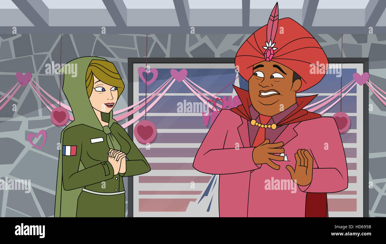 THE AWESOMES, Impresario (right), (Season 3, 2015). ©Hulu/courtesy ...