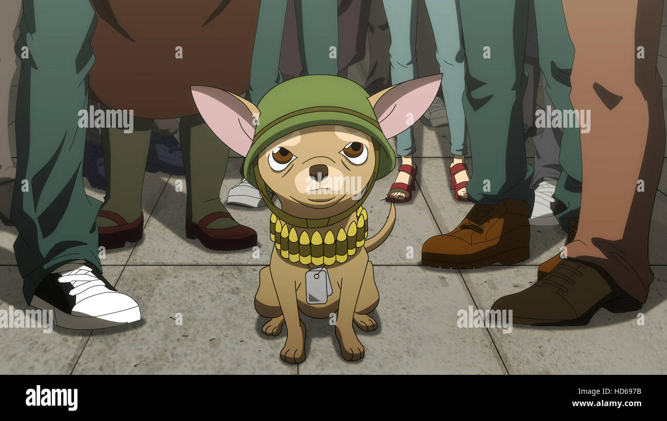 AXE COP, Army Chihuahua (voice: Giancarlo Esposito) in 'Night Mission: Stealing Friends Back ...
