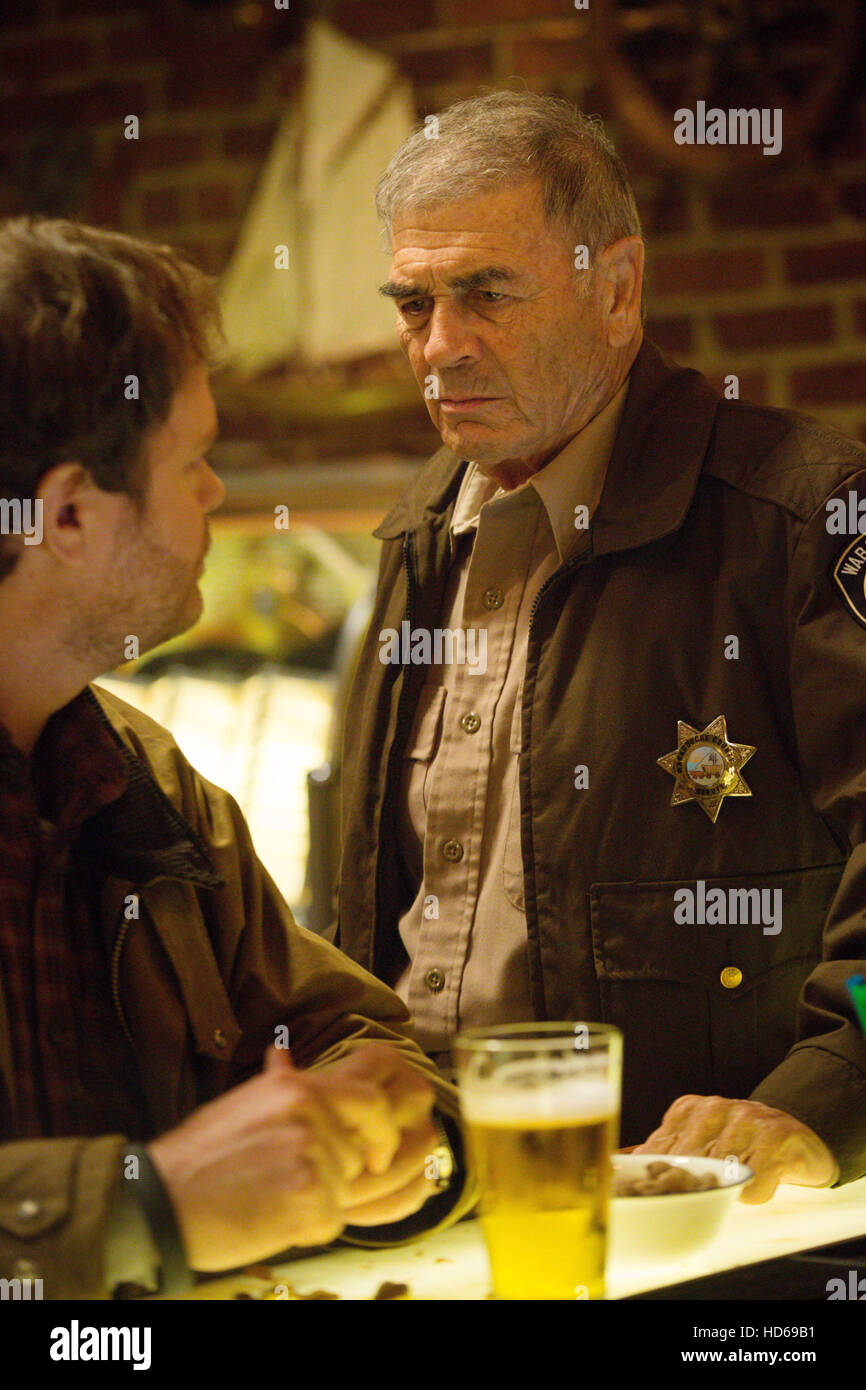 BACKSTROM, (from left): Rainn Wilson, Robert Forster, 'Rock Bottom ...