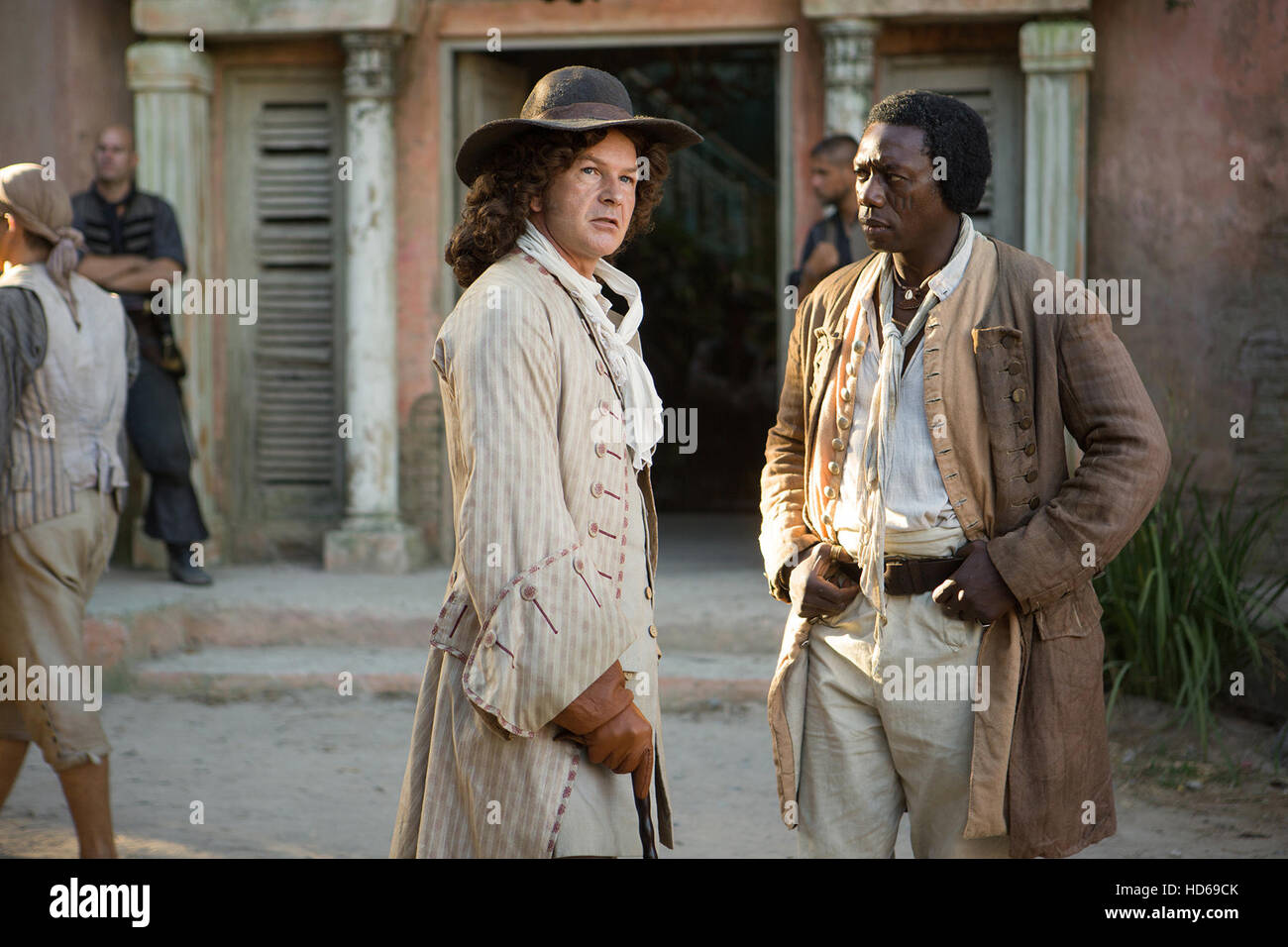 BLACK SAILS, (from left): Sean Michael, Hakeem Kae Kazim, (Season 1, ep ...