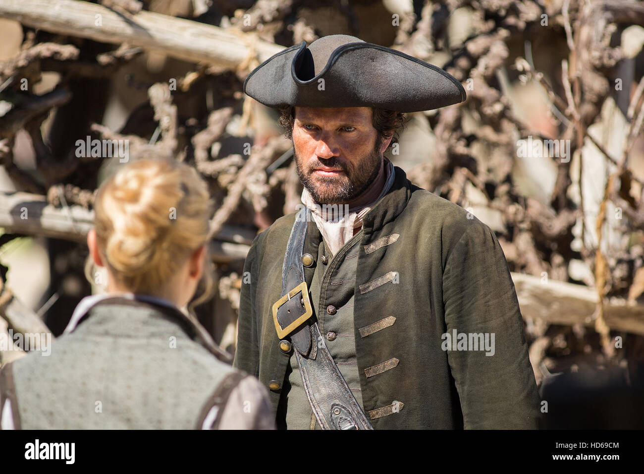 BLACK SAILS, (from left): Hannah New (back to camera), Langley Kirkwood ...