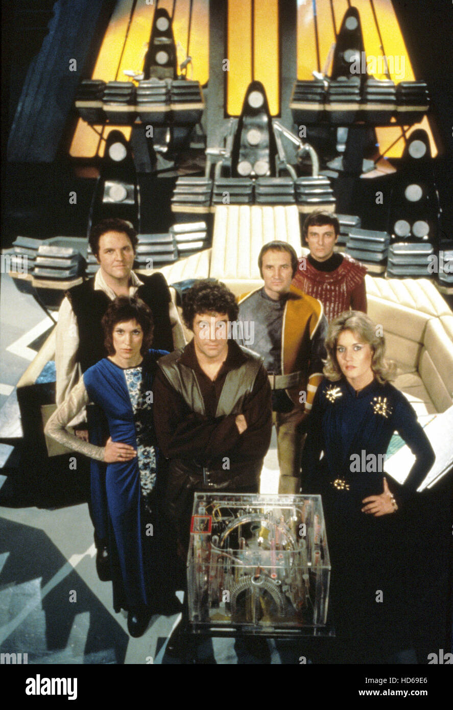 BLAKES 7, David Jackson, Jan Chappell, Gareth Thomas, Micheal Keating ...