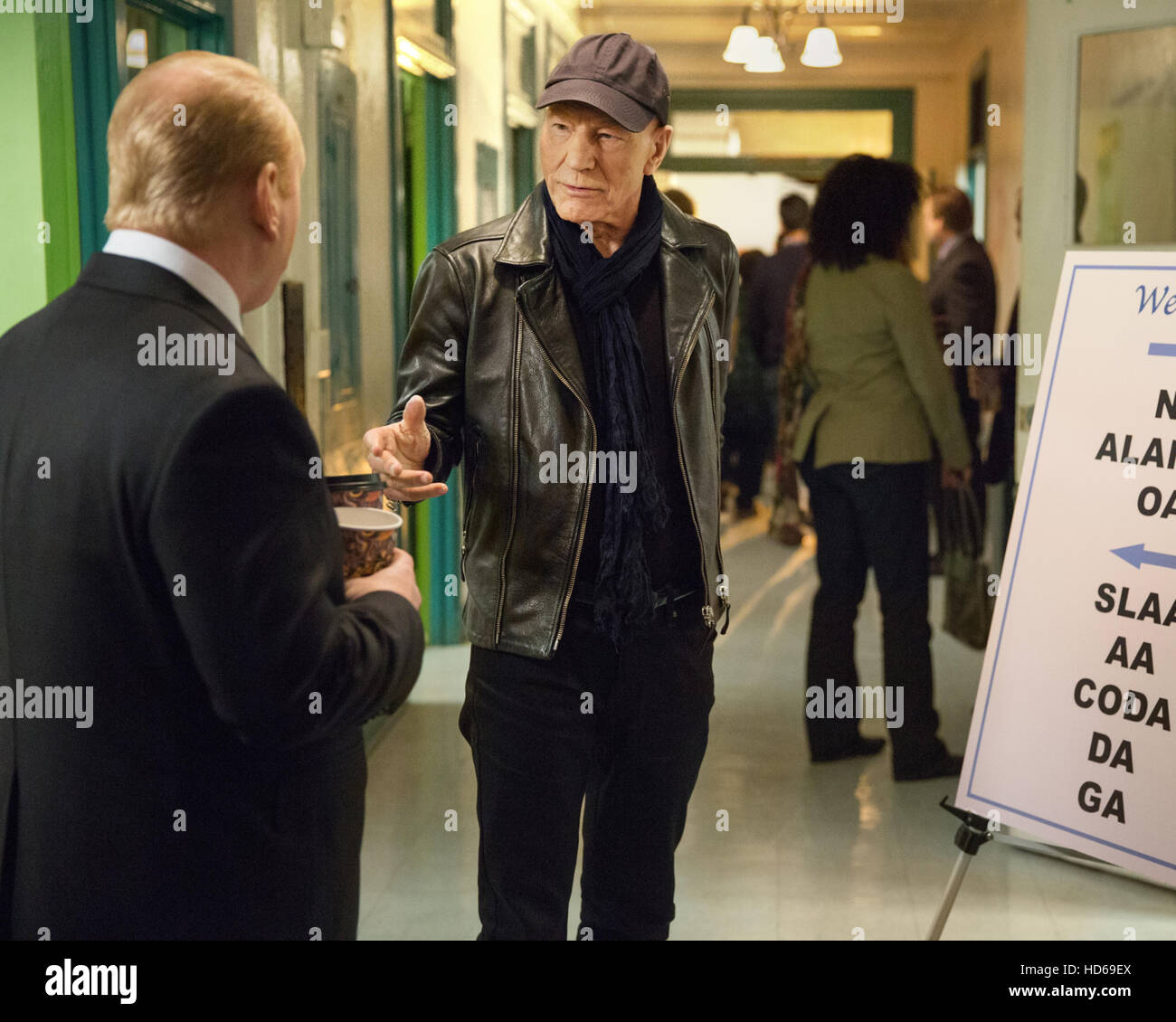 BLUNT TALK, l-r: Adrian Scarborough, Patrick Stewart in 'All My ...