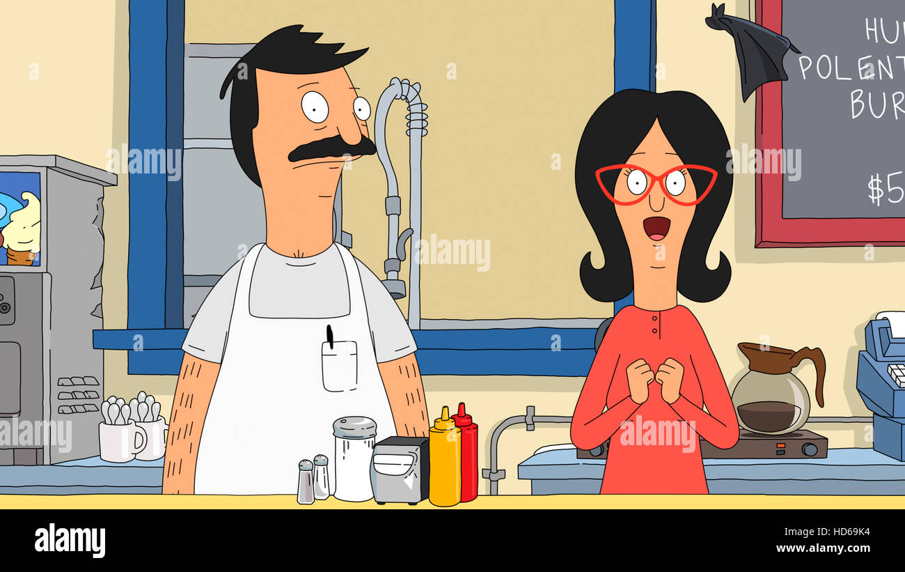 Bobs Burgers L R Bob Belcher Linda Belcher In Tina And The Real