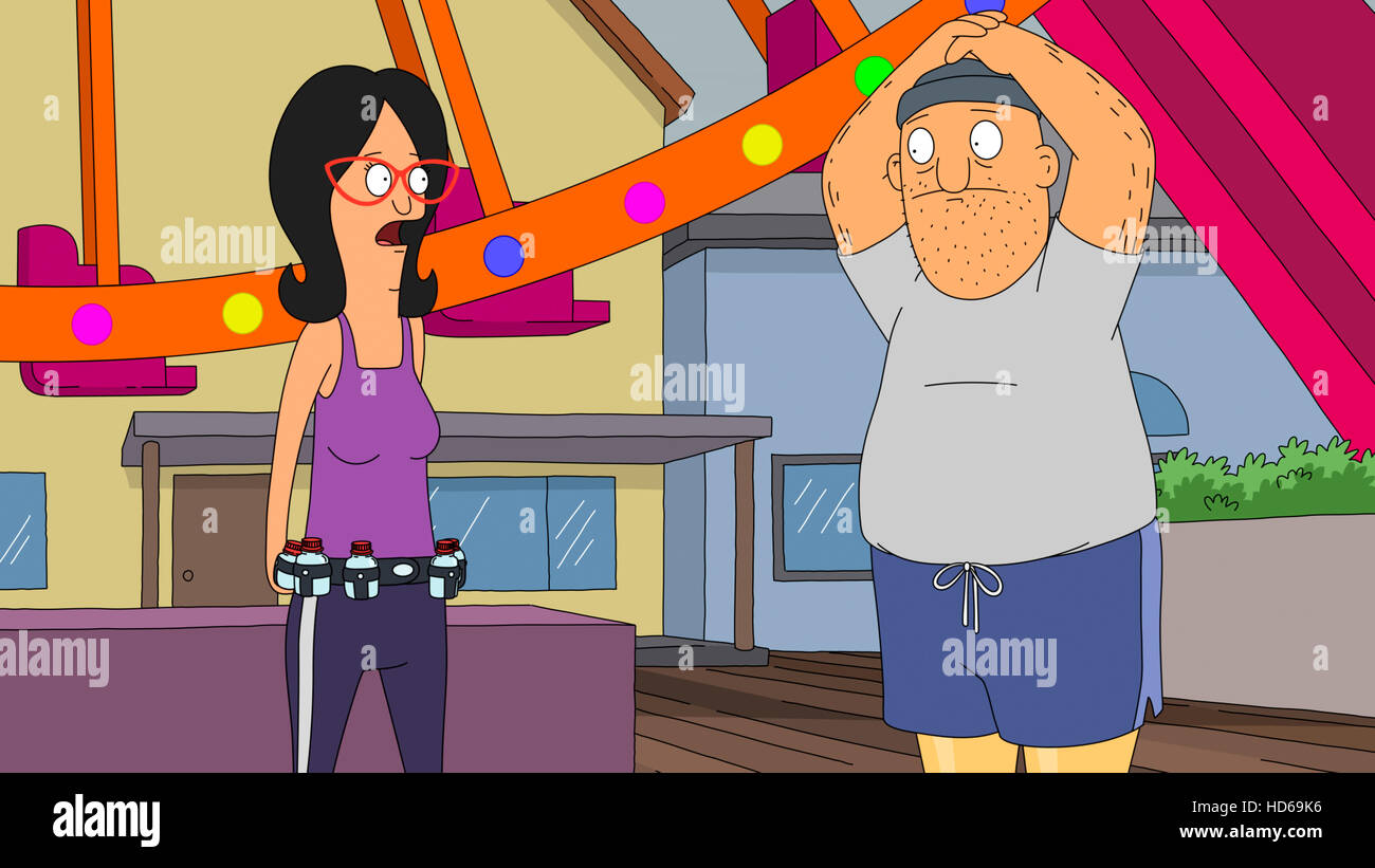 BOB'S BURGERS, l-r: Linda Belcher, Teddy Francisco in 'Dawn of the Peck ...