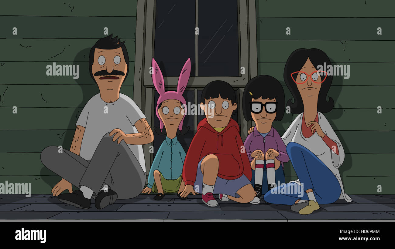 Bobs Burgers From Left Bob Belcher Louise Belcher Gene Belcher